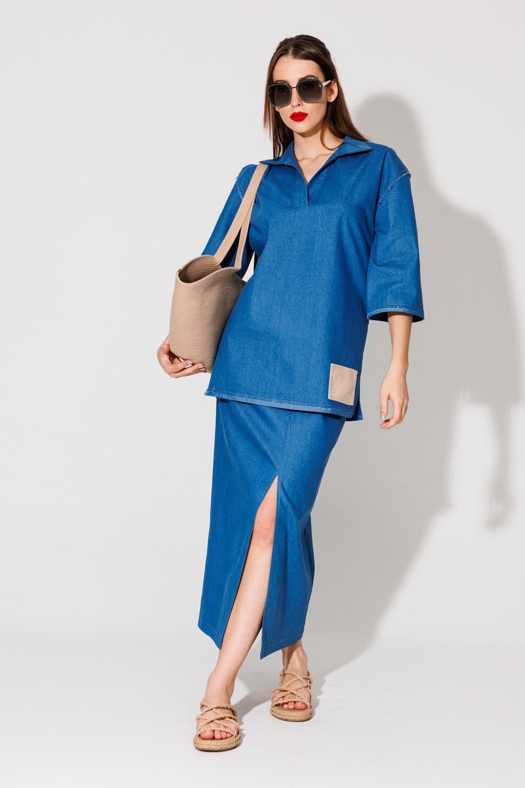 Костюм с юбкой 486-3 NikVa купить в интернет магазине | в наличии